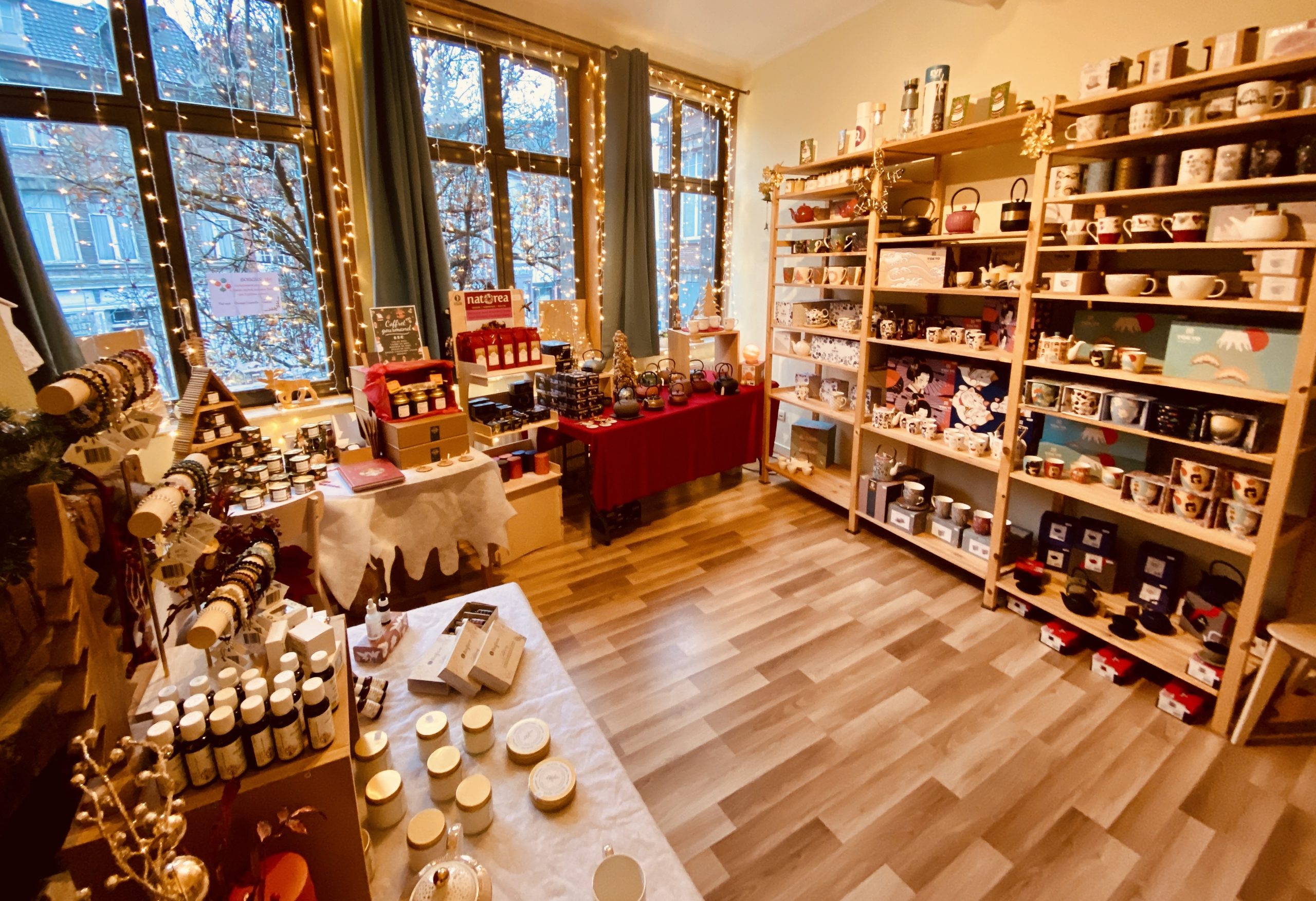 La magie d'une boutique de Noël à Tournai ! - Natorea Herboristerie